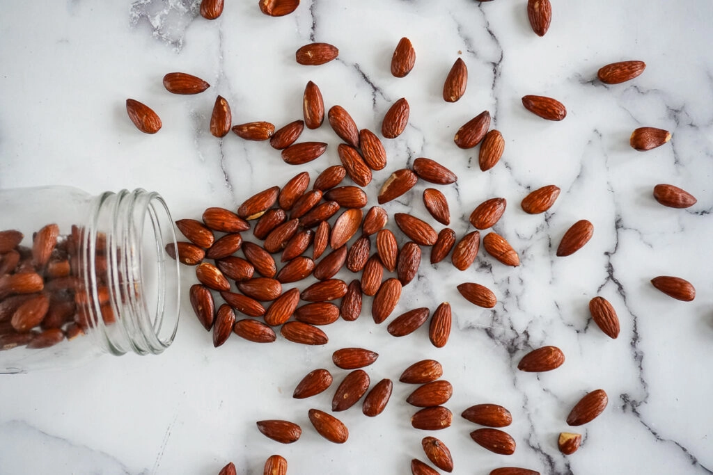 Air Fryer Roasted Almonds [easy + delicious] Crave The Good