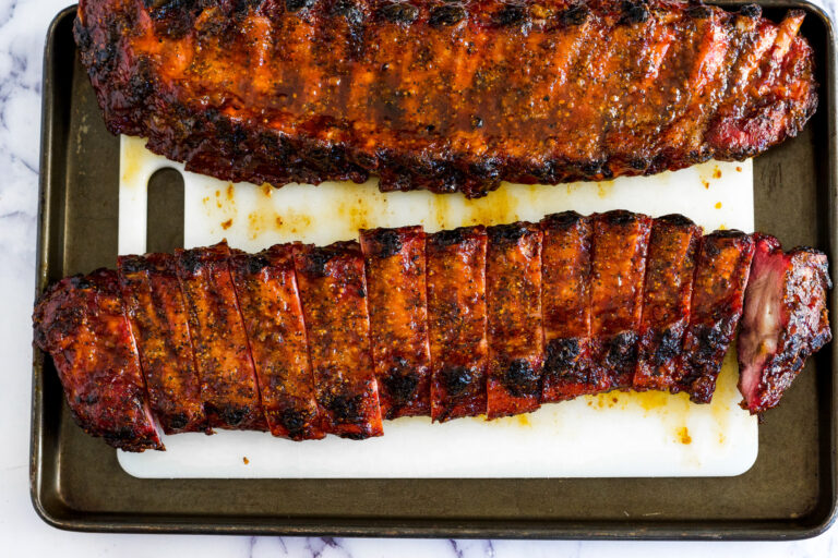 Smoked Pork Back Ribs {smokey + tender} - Crave The Good