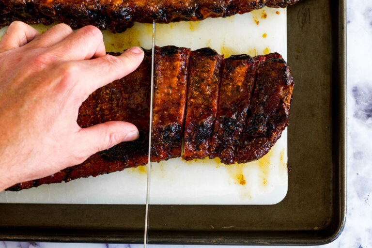 Smoked Pork Back Ribs {smokey + tender} - Crave The Good