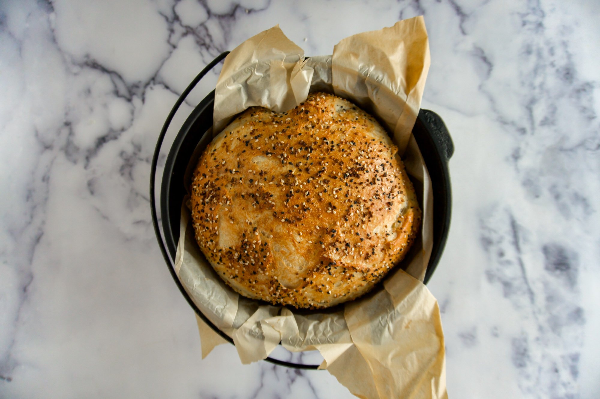 Everything Bagel Bread You Can't Miss! | crave the good