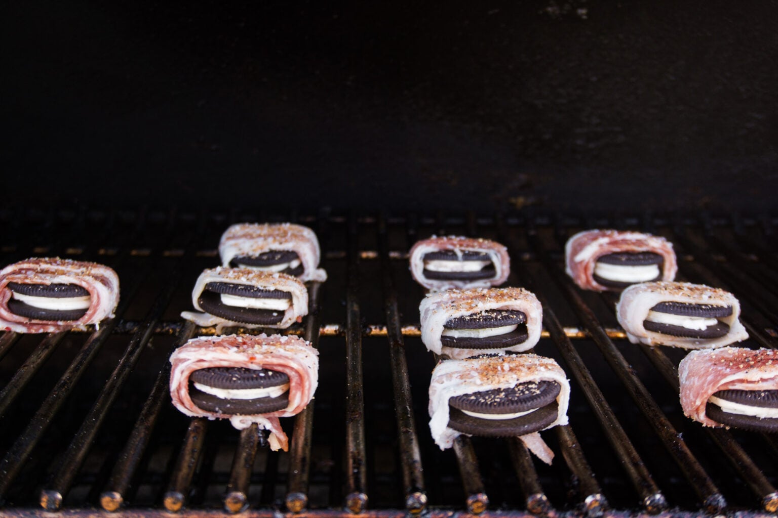 Traeger Smoked Bacon Wrapped Oreos {Seriously!} - Crave The Good