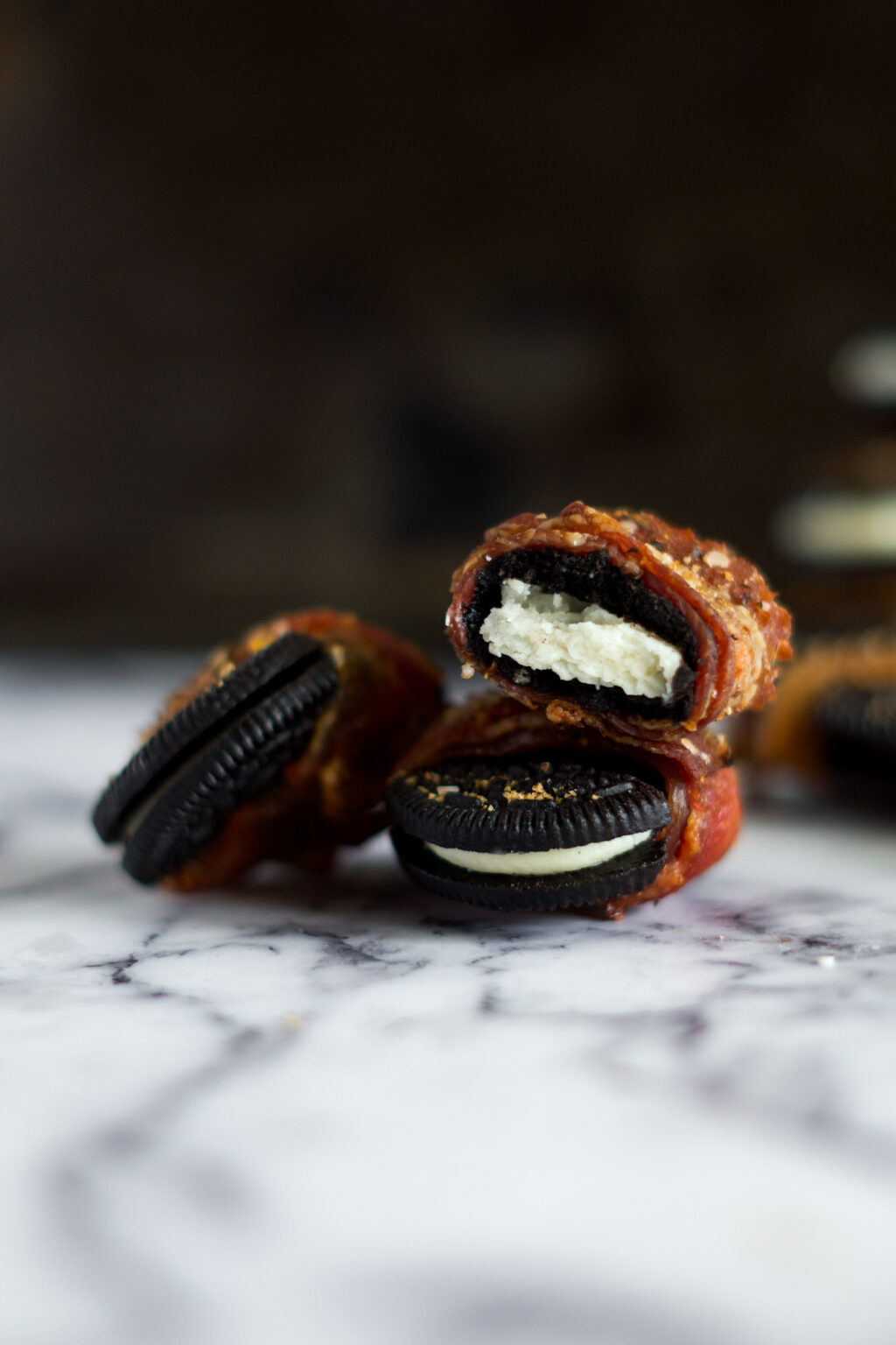 Traeger Smoked Bacon Wrapped Oreos {Seriously!} - Crave The Good