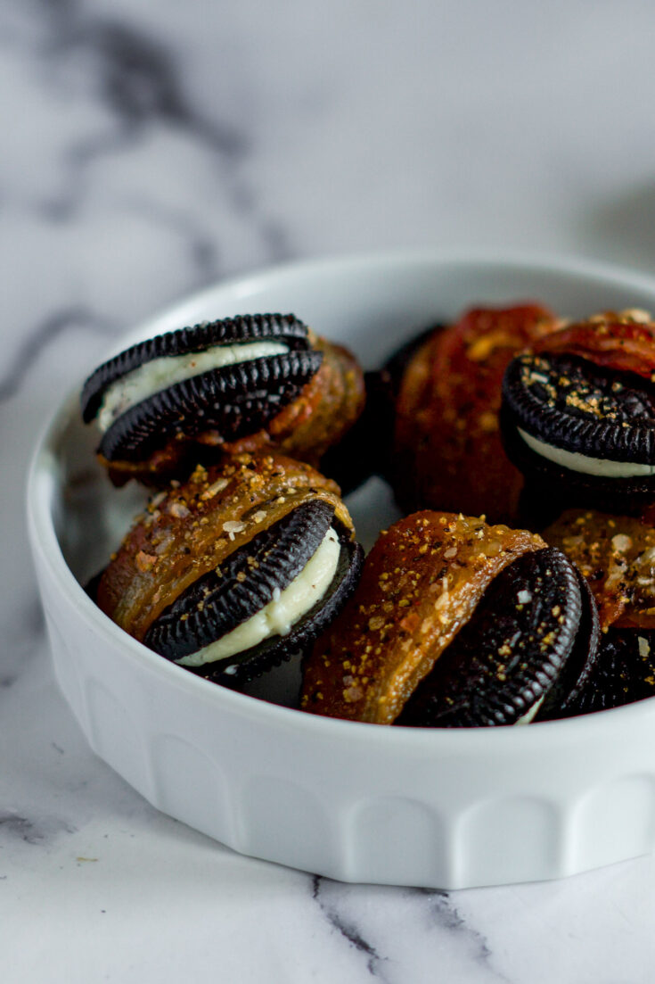 Traeger Smoked Bacon Wrapped Oreos {Seriously!} - Crave The Good