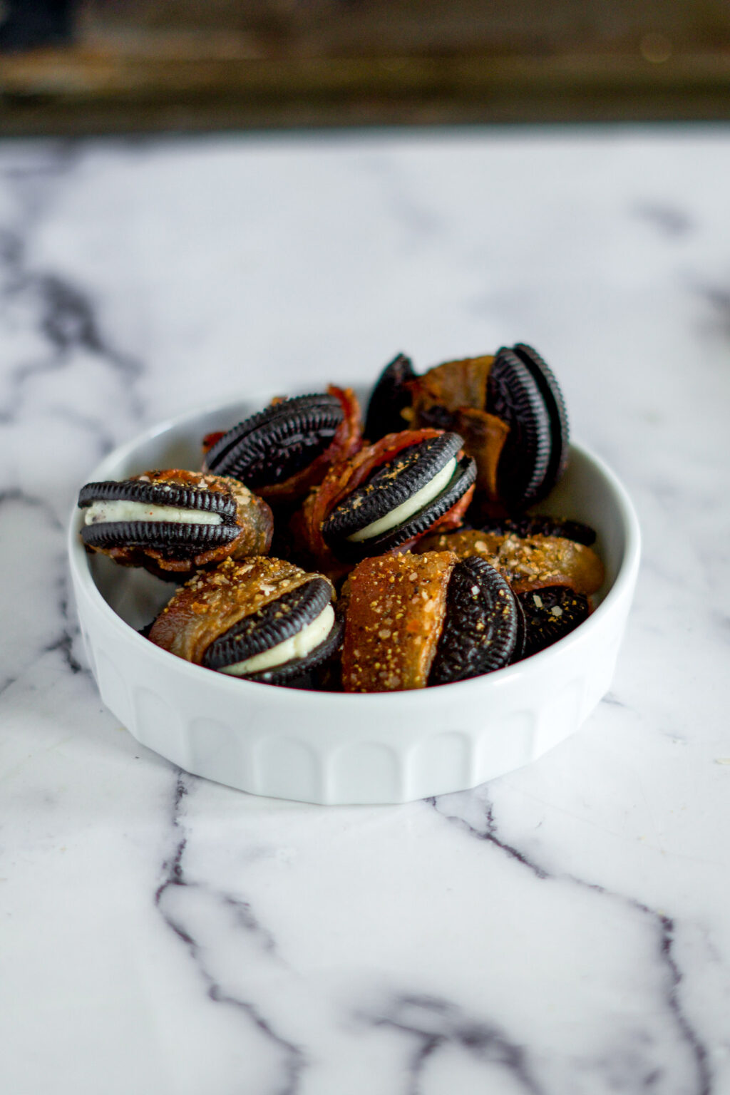 Traeger Smoked Bacon Wrapped Oreos {Seriously!} - Crave The Good