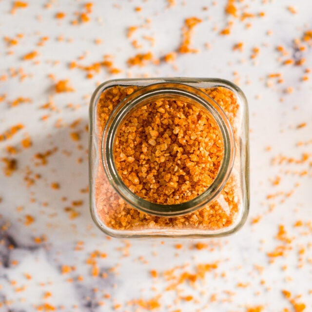 Sriracha Salt Guide {How To Make + 6 Fun Uses} - Crave The Good