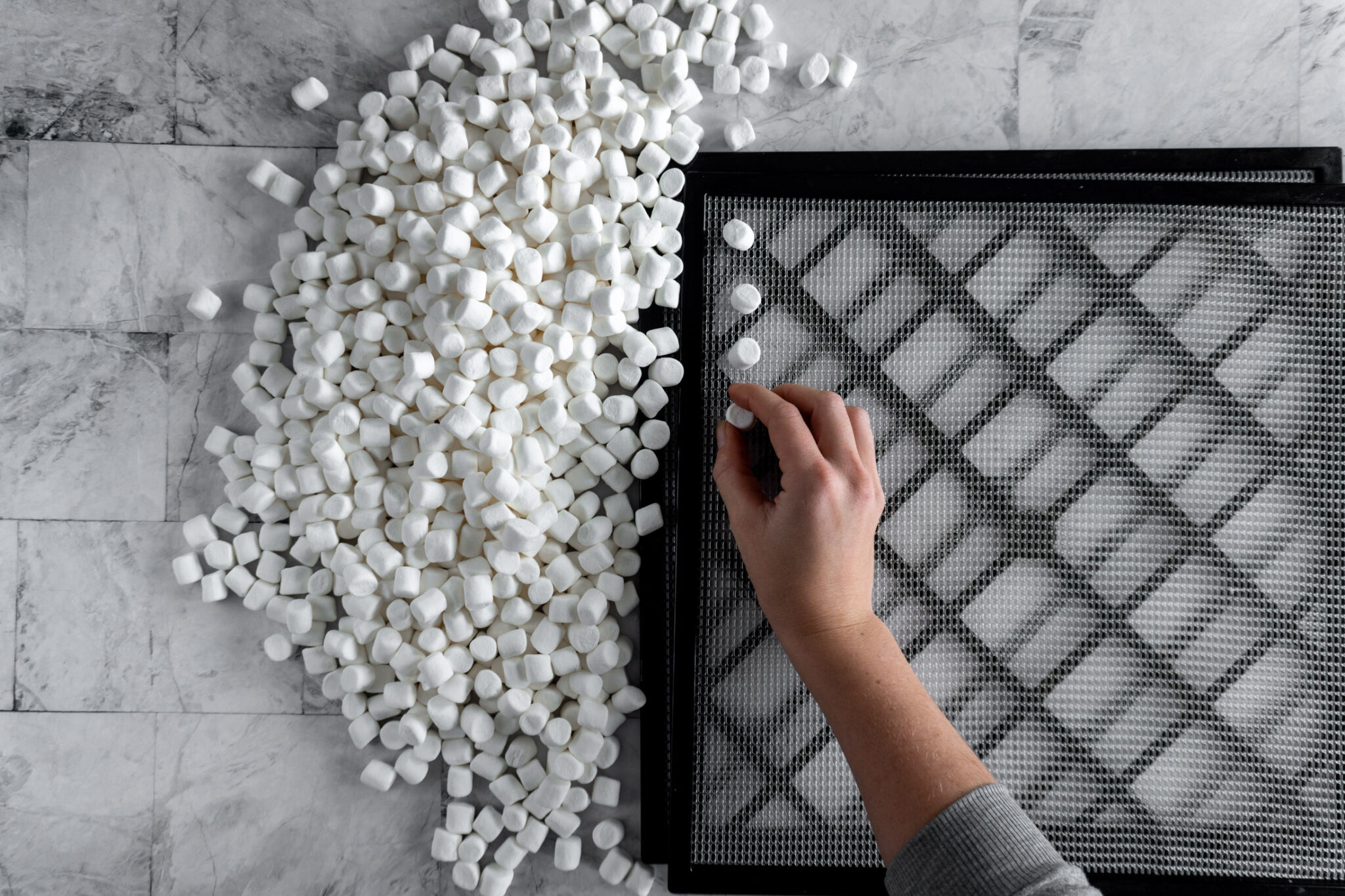 How To: Dehydrate Marshmallows {In Dehydrator + Oven} - Crave The Good