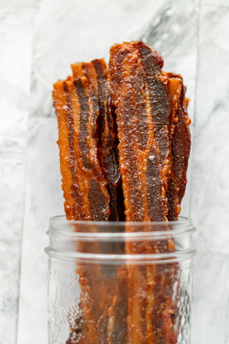 Smoked Bacon Jerky That Will Blow Your Mind! - crave the good