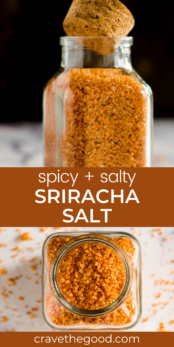 Sriracha Salt Guide {How To Make + 6 Fun Uses} - Crave The Good