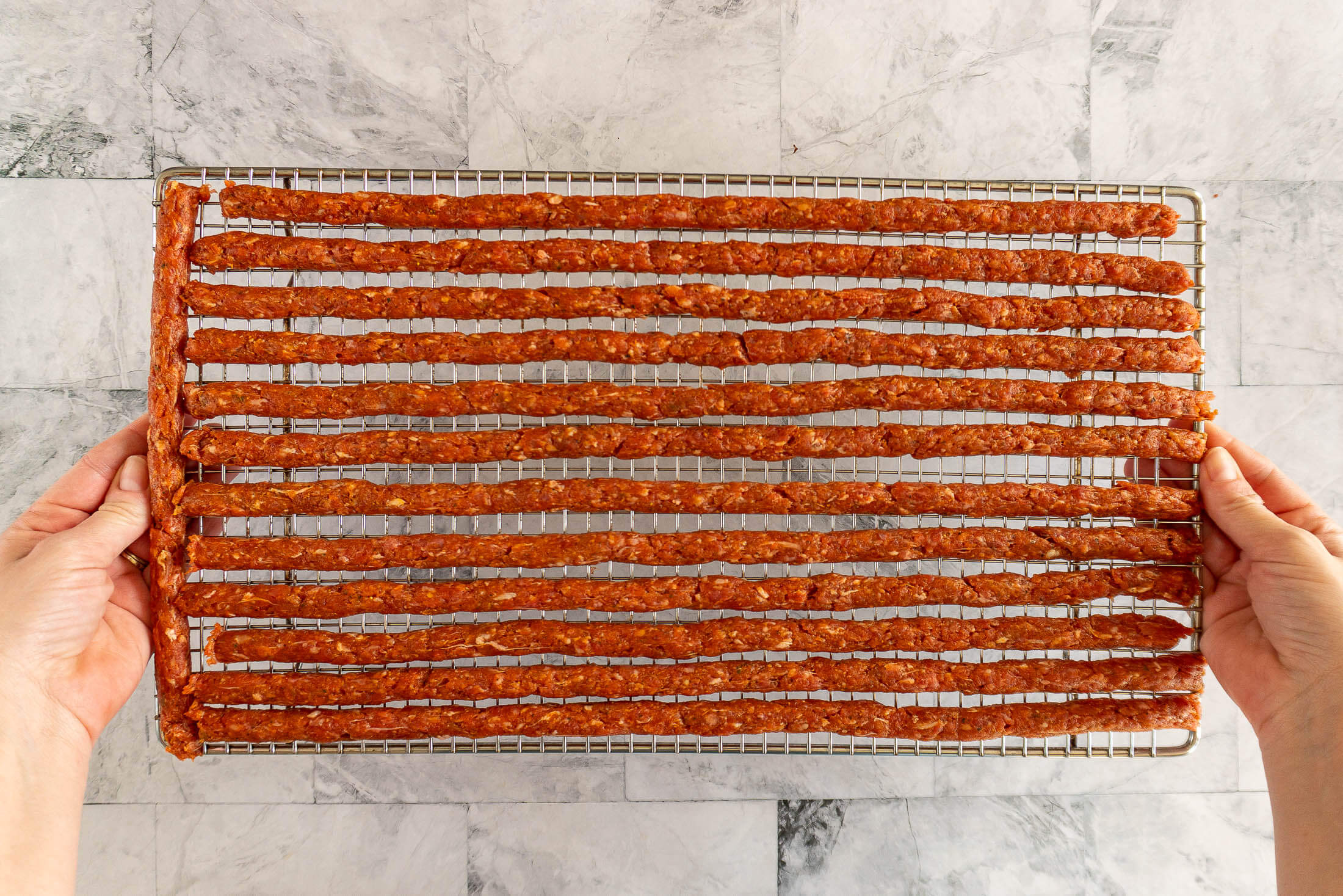 Ground Beef Jerky Sticks {Smoker, Dehydrator, & Oven}- crave the good