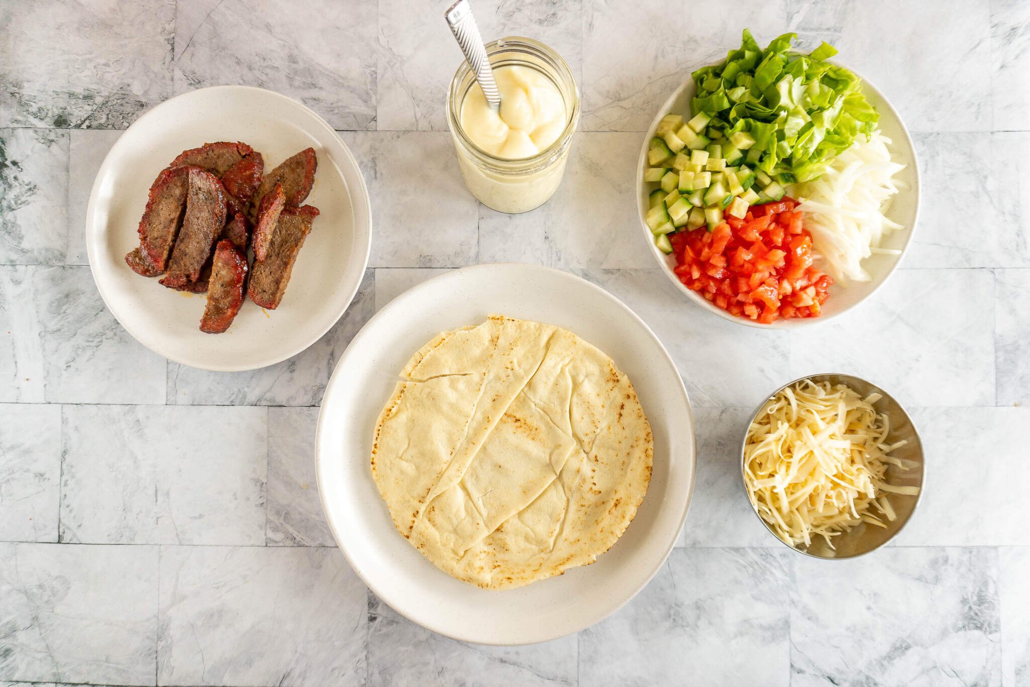 Homemade Donair {Spiced Donair Meat + Sweet Sauce} | crave the good