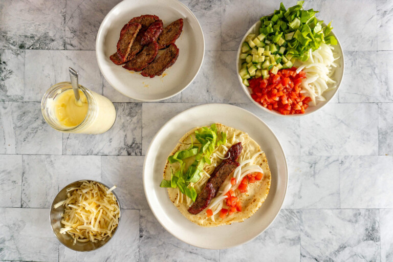 Homemade Donair {Spiced Donair Meat + Sweet Sauce} | crave the good