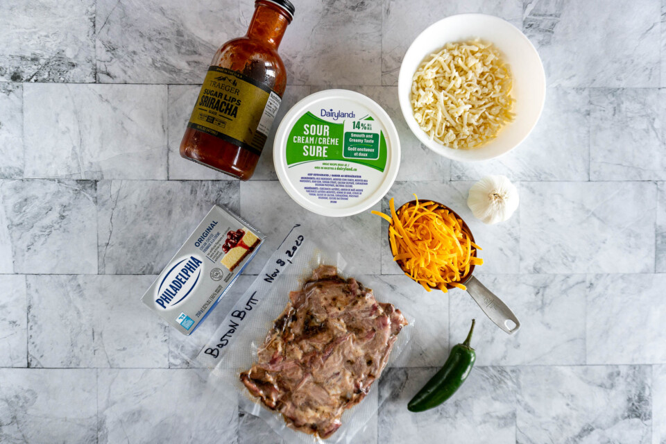 Easy Cheesy Pulled Pork Dip {Use Leftover Pulled Pork!} - Crave The Good