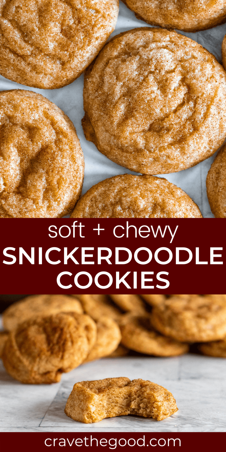 Easy Snickerdoodle Cookies Without Cream Of Tartar | crave the good