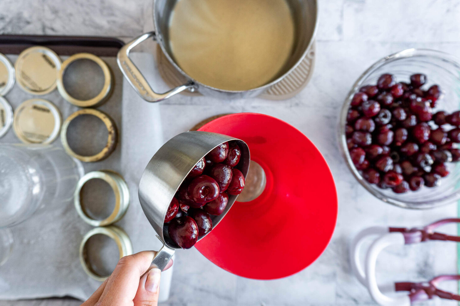 Canning Cherries At Home {Step By Step Guide} - Crave The Good