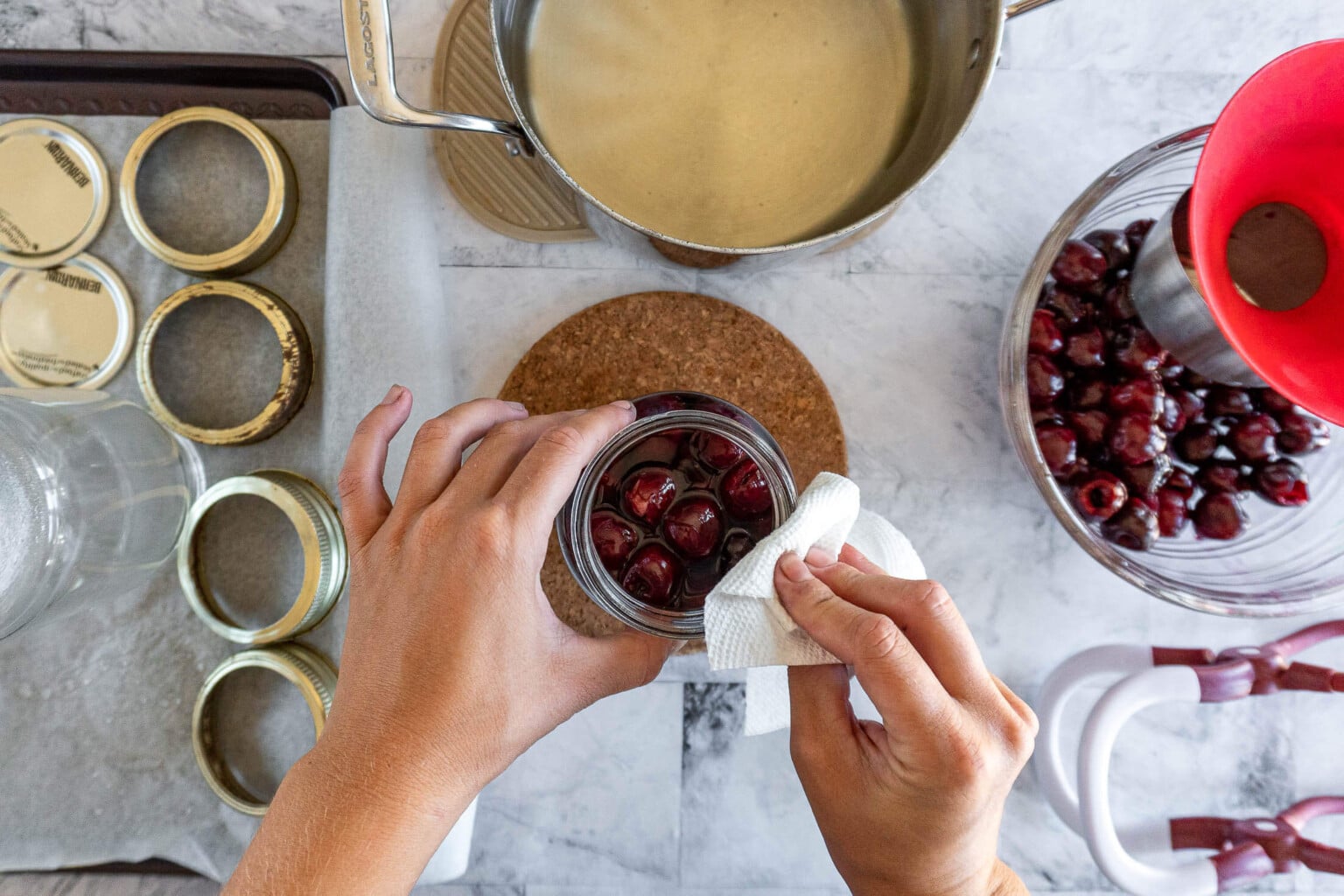 Canning Cherries At Home {Step By Step Guide} - Crave The Good