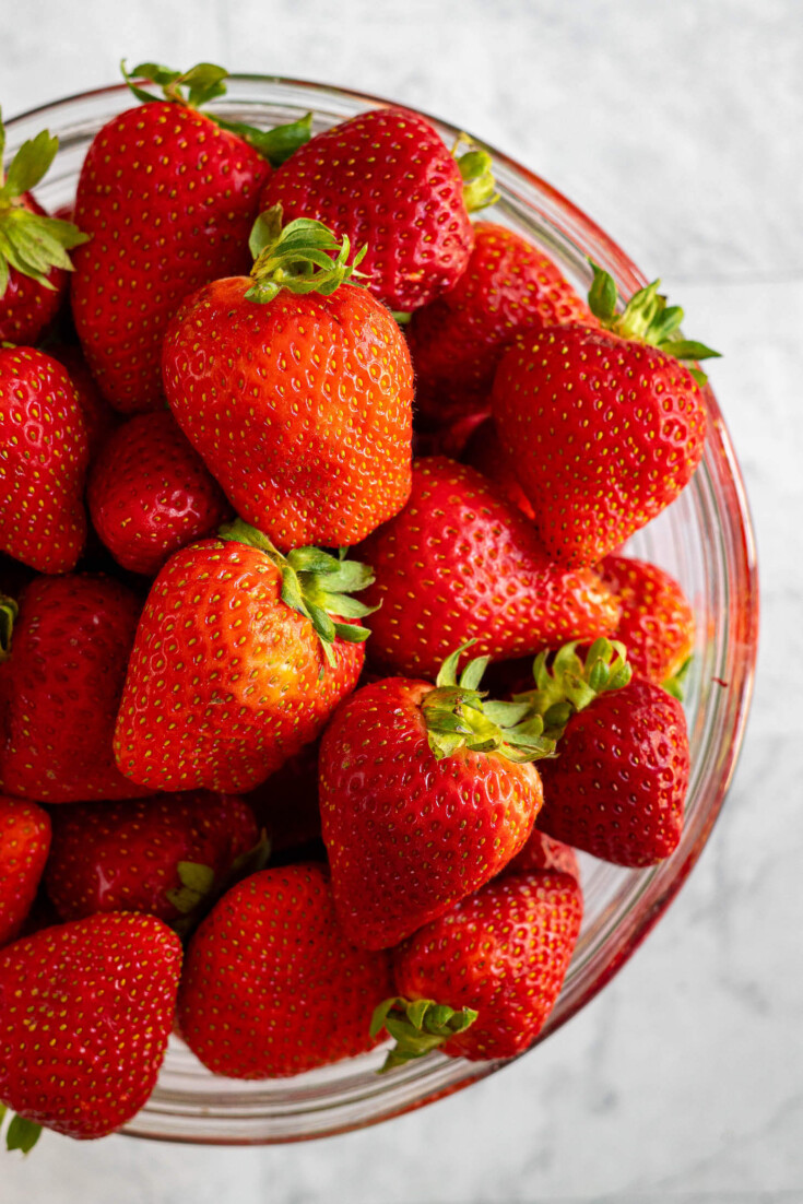 How To Freeze Strawberries {Step By Step Photo Guide} - Crave The Good