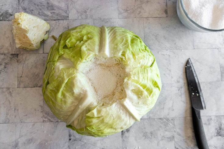 How To: Sour Cabbage For Cabbage Rolls + Sauerkraut - Crave The Good