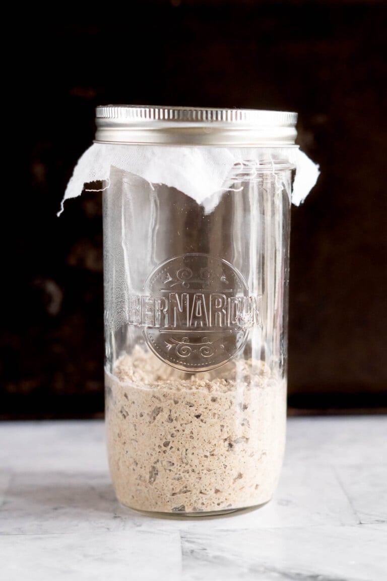 Rye Sourdough Starter {Quick + Easy} - Crave The Good