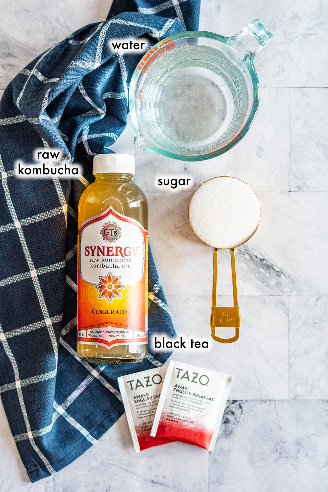 Fermentation Kit Kombucha SCOBY Starter Kit With Liquid - Grow Your Own ...