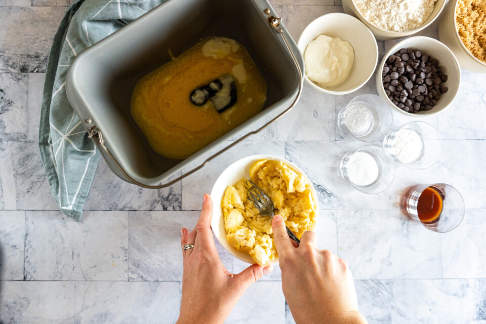 Easy Bread Machine Banana Bread Recipe - Crave The Good