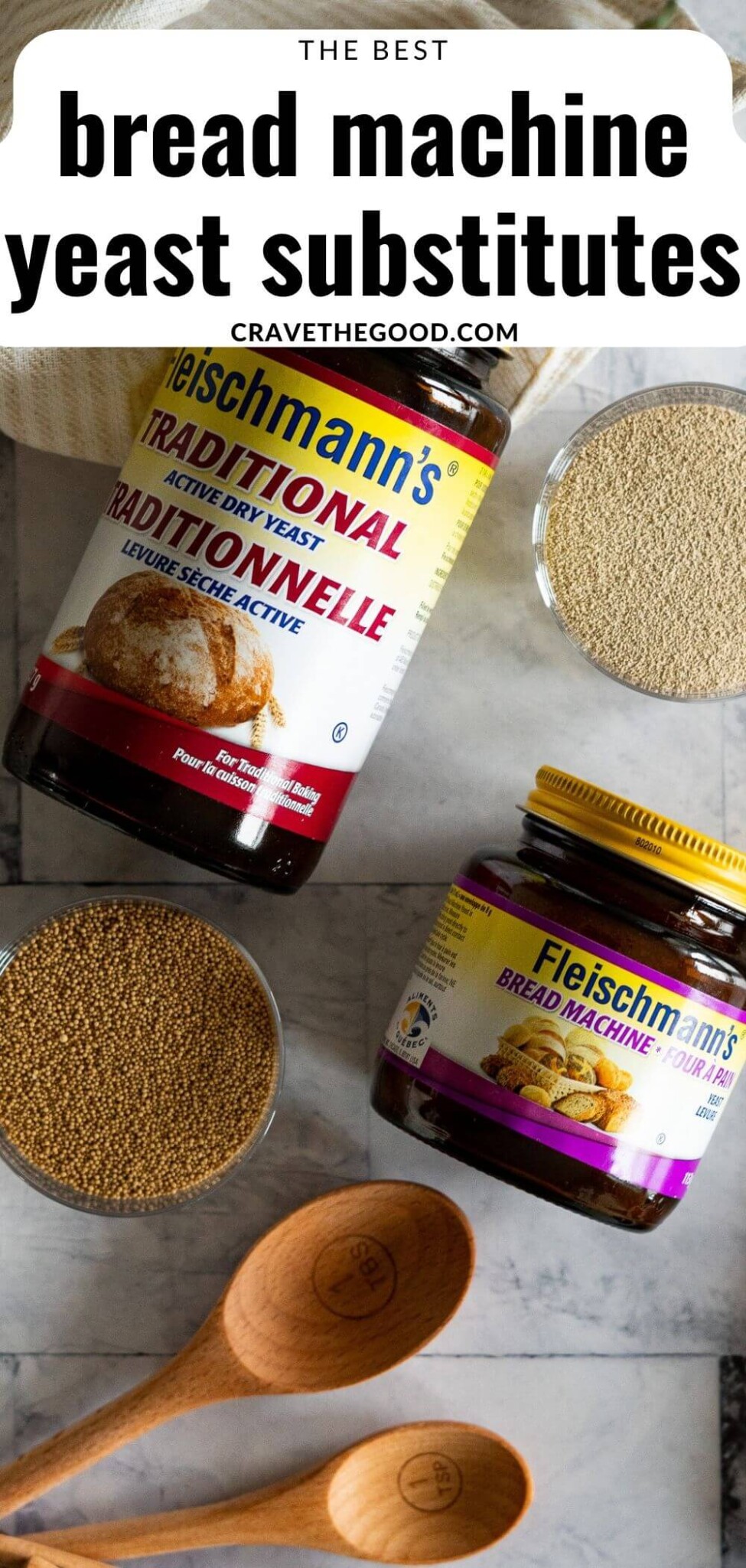 Best Bread Machine Yeast Substitute And How To Use It! - Crave The Good
