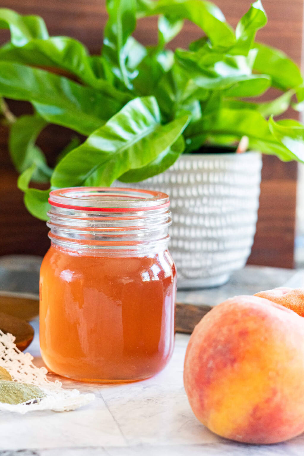 Easy Homemade Peach Jelly Recipe - Crave The Good