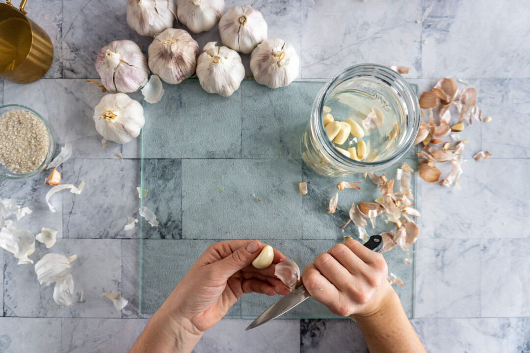 Fermented Garlic { Easy Lacto-Fermentation Recipe }- Crave The Good