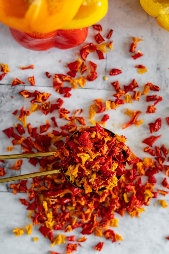 How To: Dehydrate Bell Peppers - Crave The Good