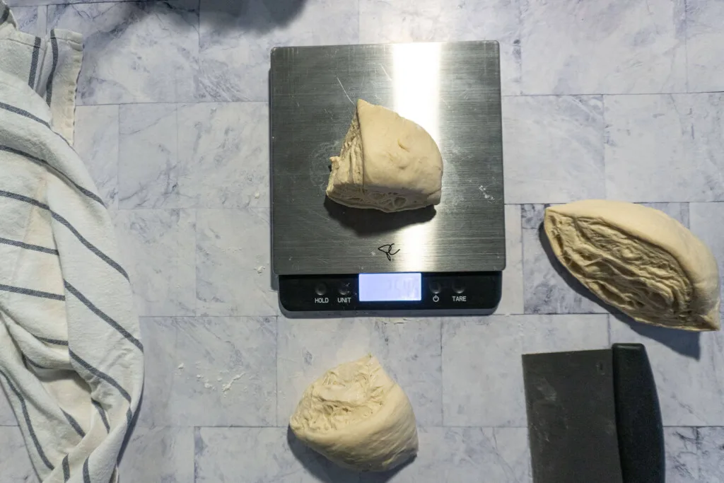 The Best Sourdough Pizza Dough + Step By Step Guide - crave the good