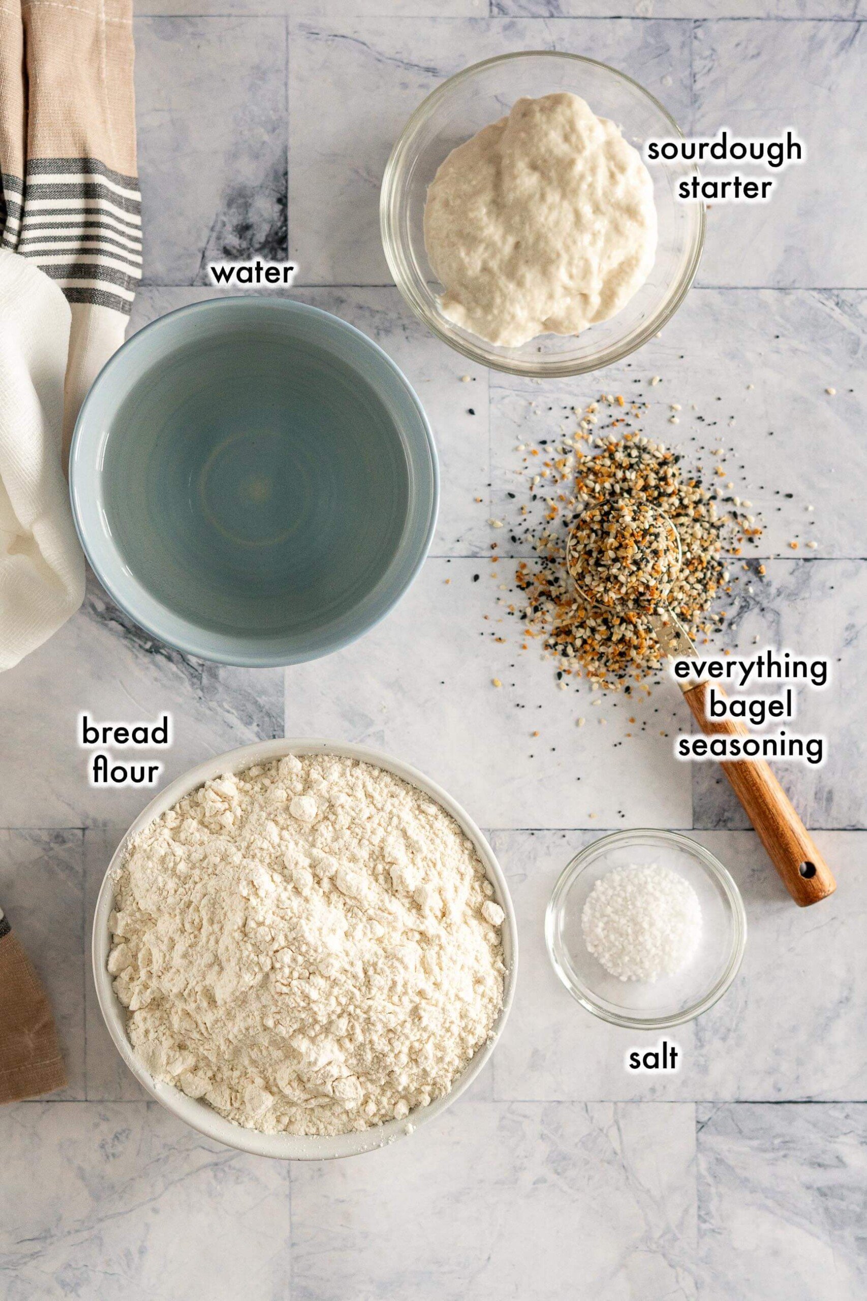 Everything Bagel Sourdough Bread Recipe - Crave The Good