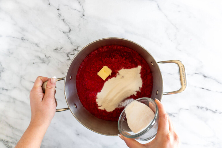 Easy Raspberry Jam (Only 3 Ingredients) - Crave The Good