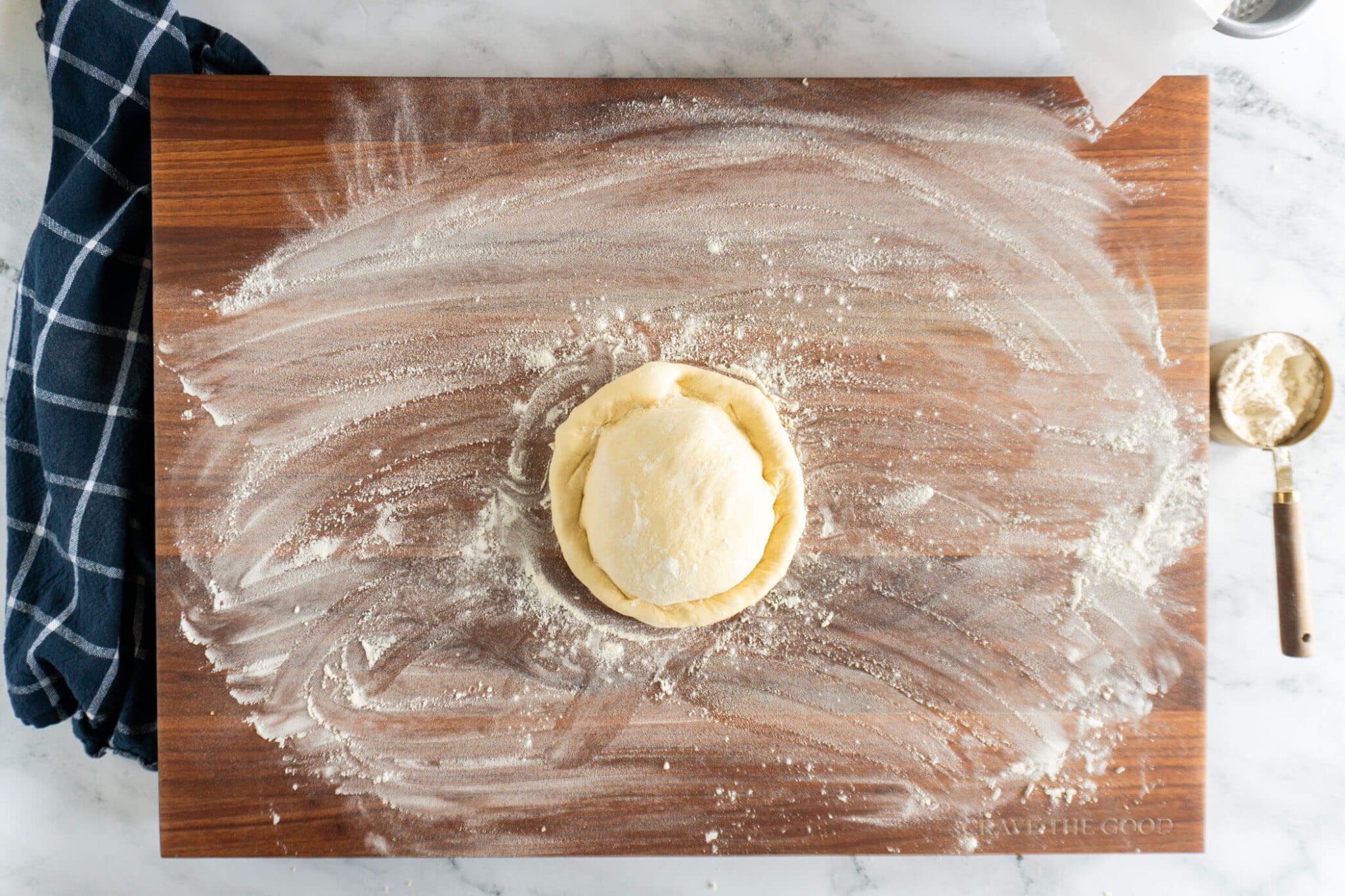 Bread Machine Pizza Dough Recipe {No Knead} - Crave The Good