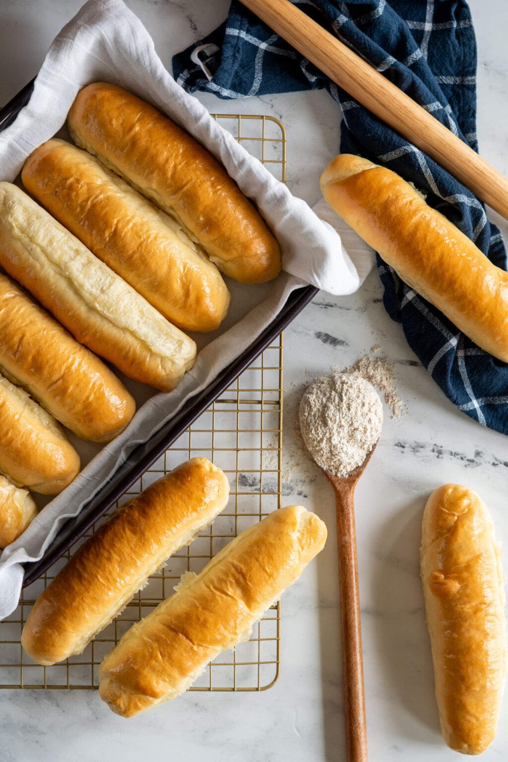 Sourdough Hot Dog Buns Recipe - Crave The Good