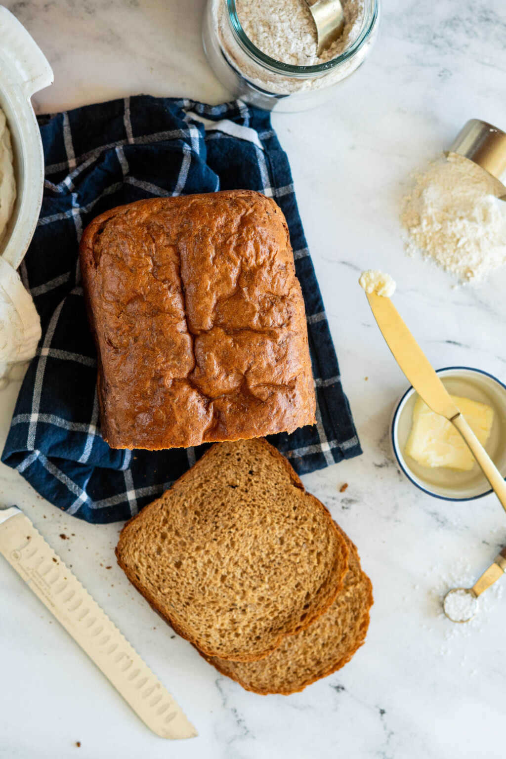Easy + Delicious Bread Machine Rye Bread - Crave The Good