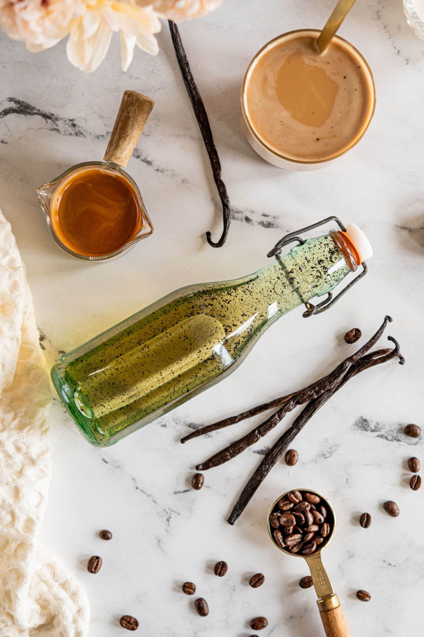 Homemade Vanilla Syrup Recipe - Crave The Good